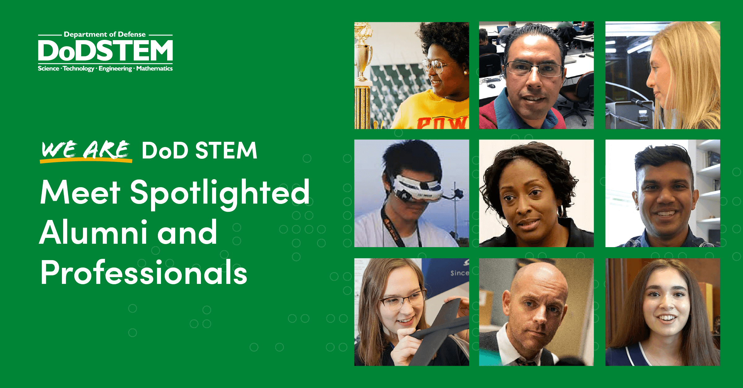 Professionals & Alumni | DoD STEM